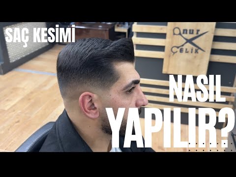 BERBER OLMAK İSTER MİSİNİZ? TEK TARAFLI KESİM YAN TARAMA BERBERLİK EĞİTİM