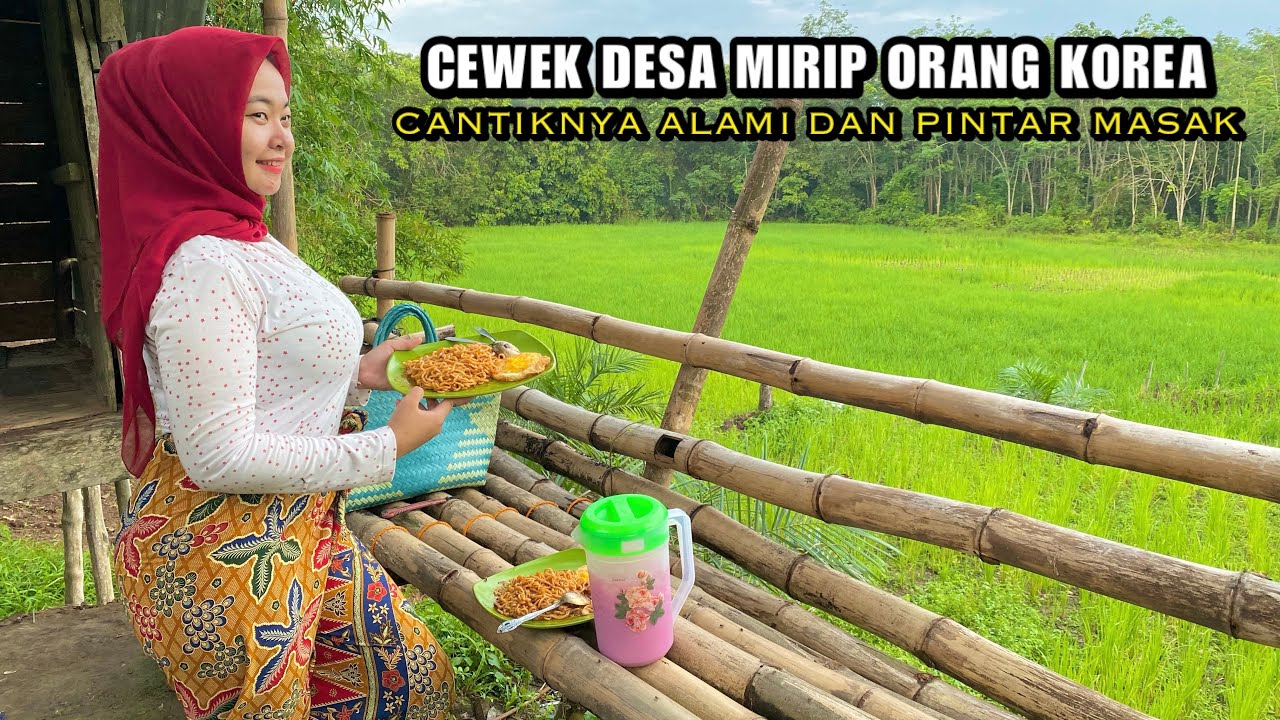 GADIS DESA MIRIP ORANG KOREA CANTIKNYA ALAMI WALAU HIDUP DI DESA ...