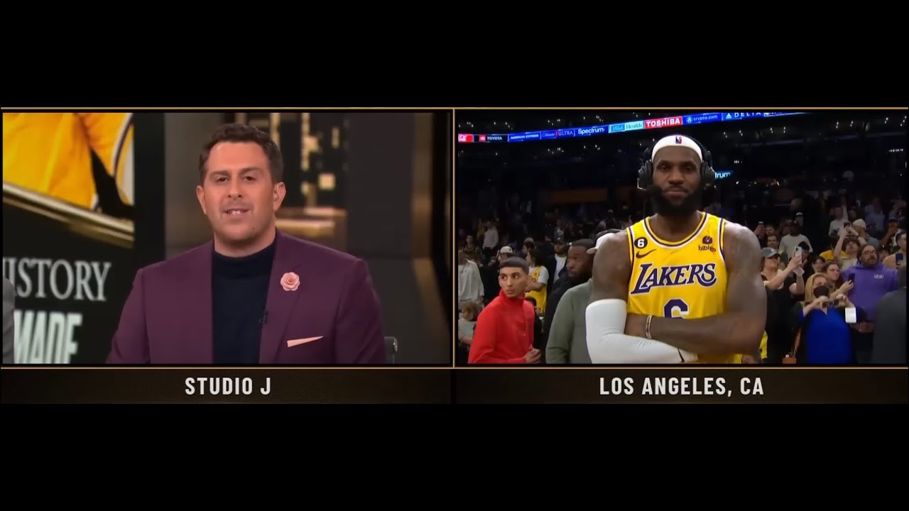 LeBron James Full Postgame Interview After Breaking The NBA's All-Time ...