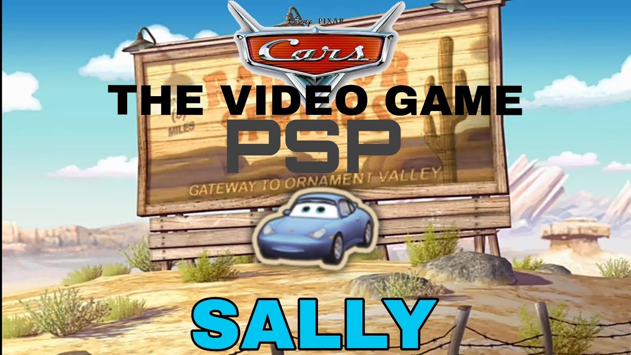 CARS PSP MOD:Sally pero con nueva skin - YouTube