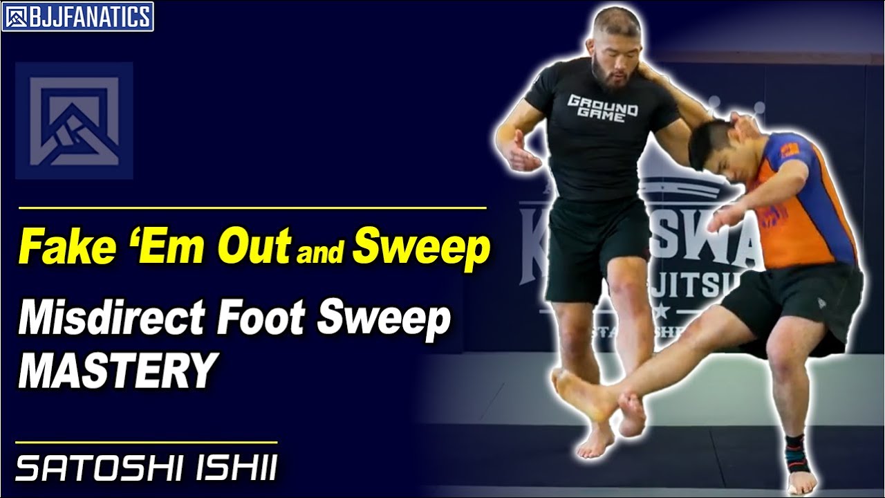 💥 Set Traps Like a Pro | Misdirect with Collar Tie Foot Sweep by Satoshi Ishii - YouTube