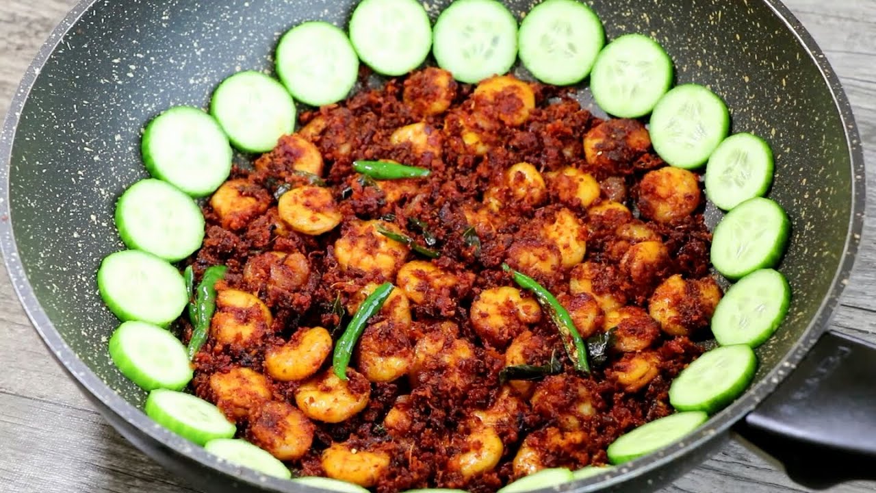 ചെമ്മീൻ ഒരു തവണ ഇതുപോലെ ചെയ്ത് നോക്കൂ 😋👌 Easy tasty prawns fry ...