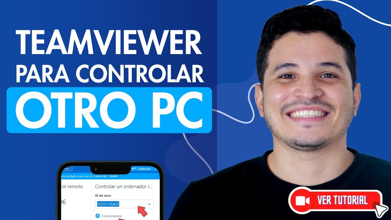 Cómo USAR TEAMVIEWER y CONTROLAR OTRO PC Remotamente - 💻 Tutorial para Controlar la PC 💻 - YouTube