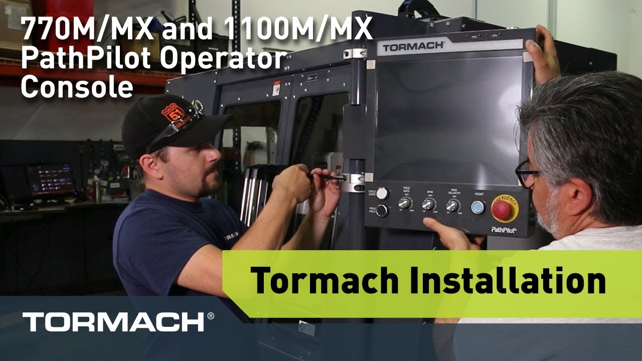 Tormach PathPilot Operator Console Installation for 770M/MX and 1100M/MX Mills - YouTube