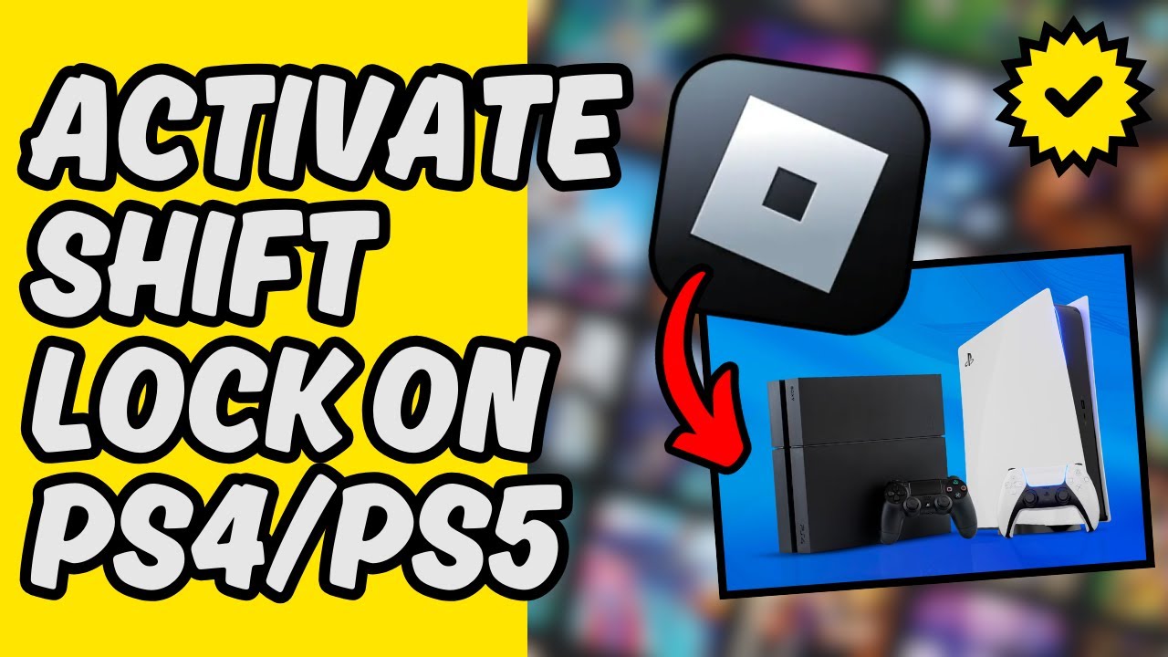 [Easy Guide] Activate Shift Lock in Roblox on PS4 and PS5 - YouTube