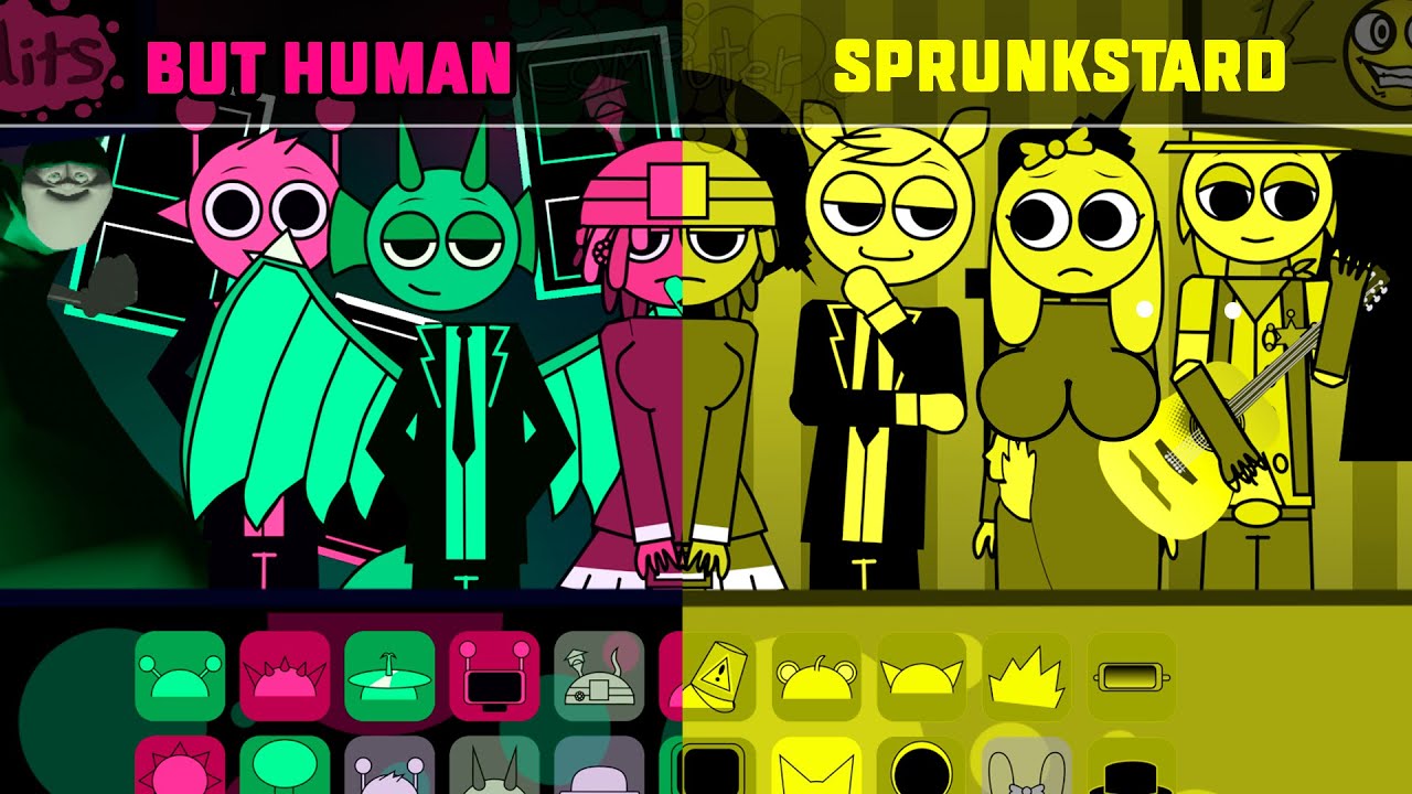 Sprunki Mustard Sprunkstard But Human Version (NEW MOD) - YouTube