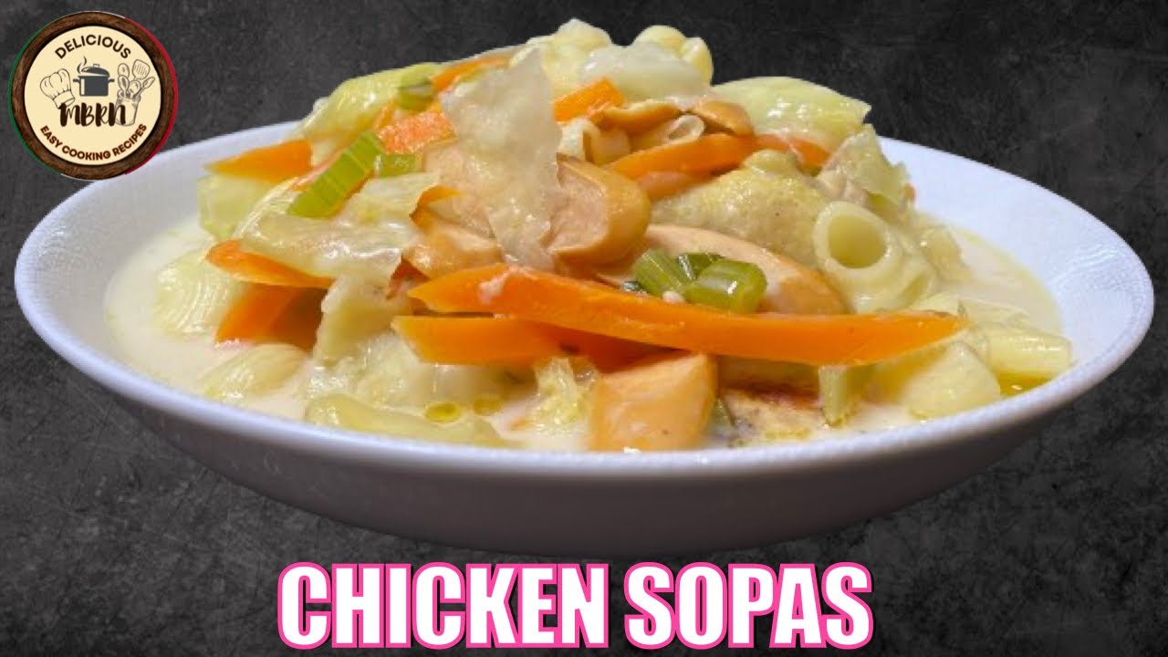 How to Make Chicken Sopas | Creamy Chicken Sopas Recipe - YouTube