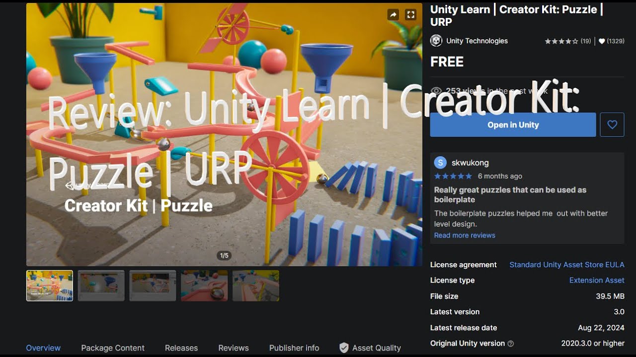 Review Creator Kit Puzzle On The Unity Asset Store Similar To A Pinball Game Unity3dengine 2767