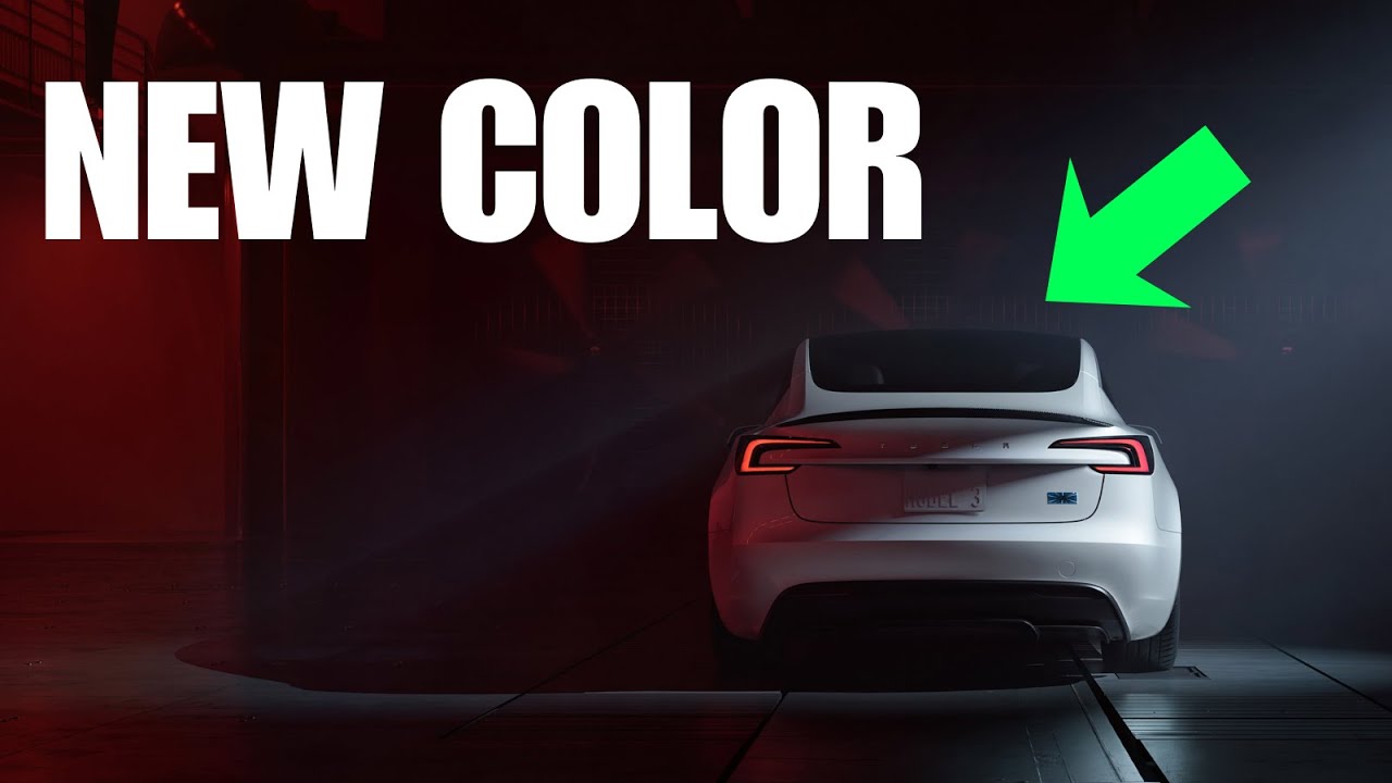 New Colors for Tesla Battery - YouTube
