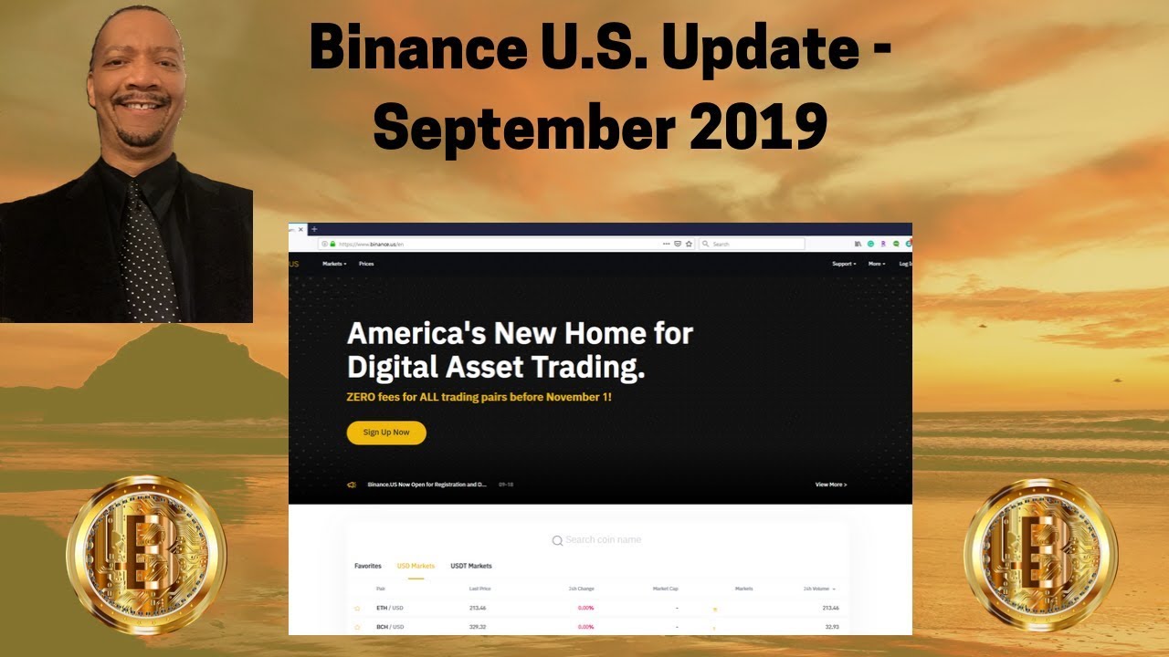 Binance US Update - September 2019 - YouTube