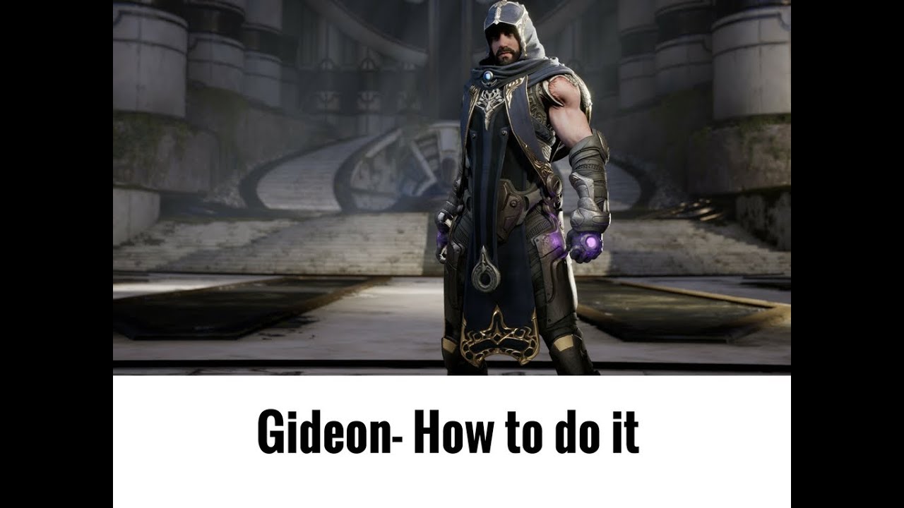 Paragon - Gideon Gameplay/Commentary/Tips/Guide - YouTube