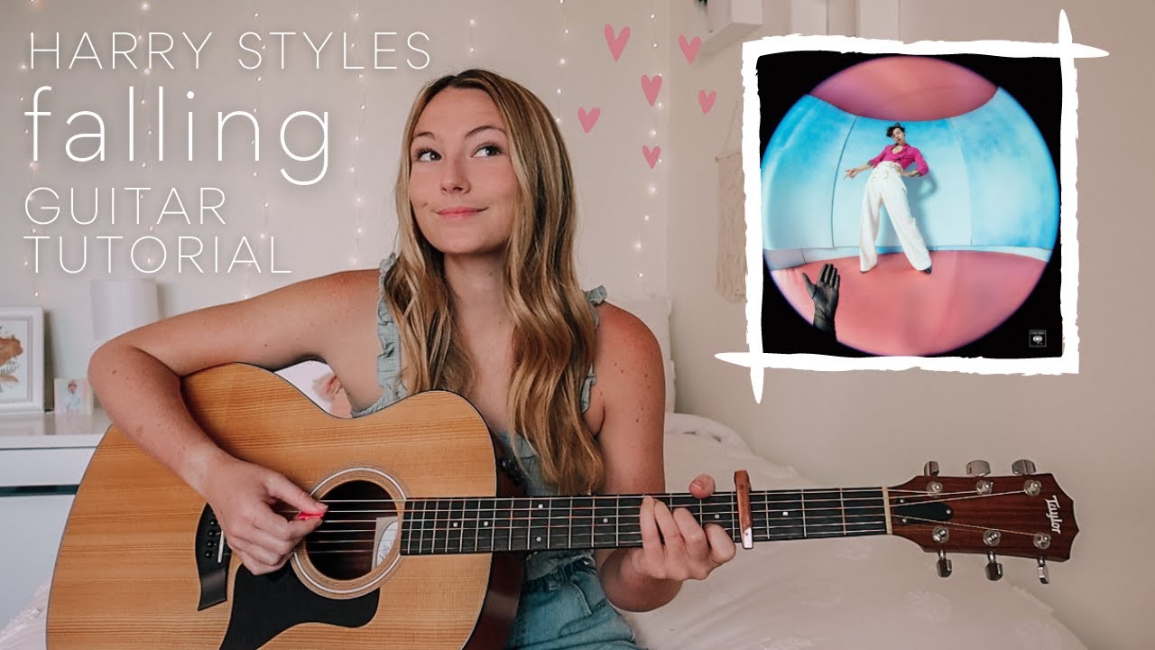 Harry Styles Falling Beginner Guitar Tutorial EASY CHORDS // Nena ...