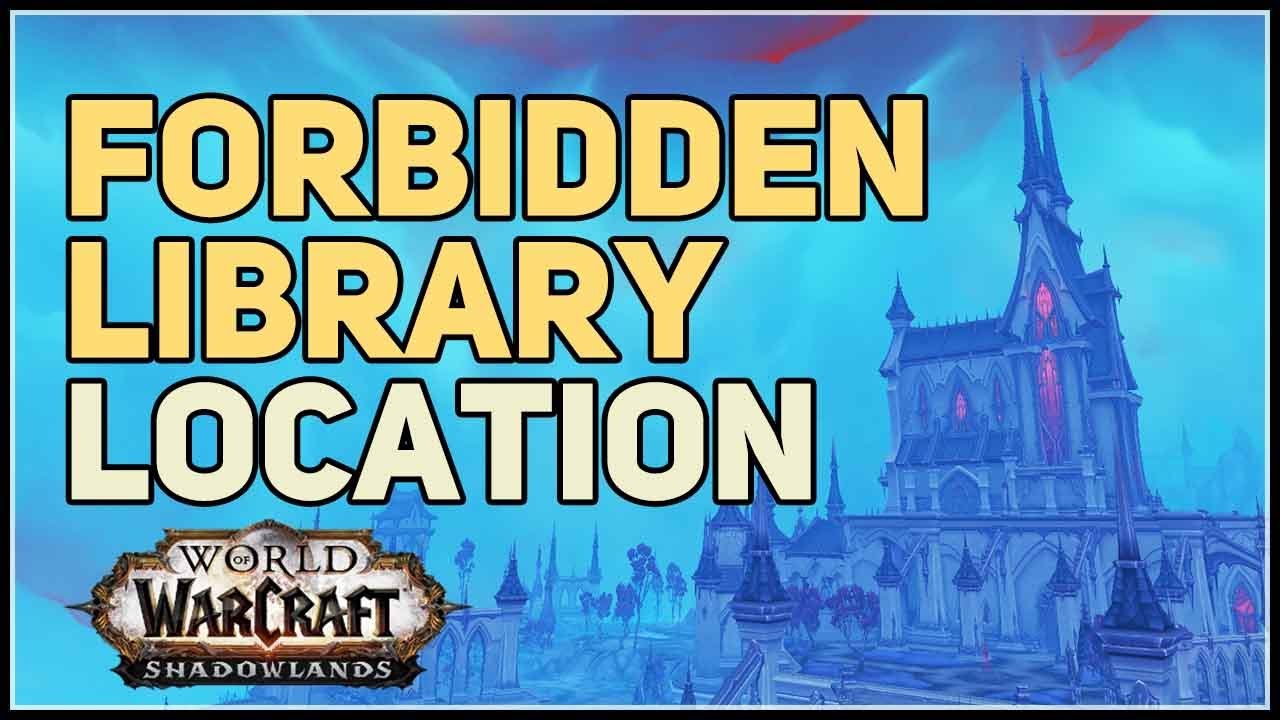 Revendreth Forbidden Library Location WoW - YouTube