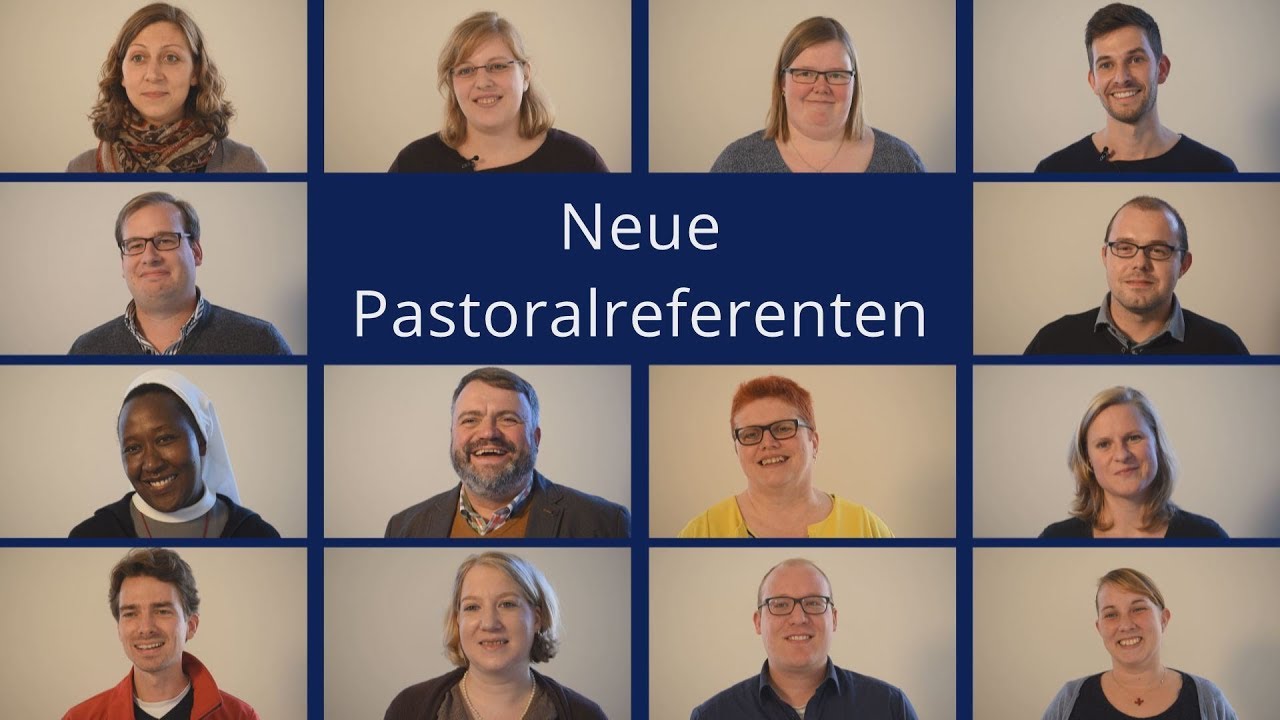 Die neuen Pastoralreferenten für das Bistum Münster - YouTube