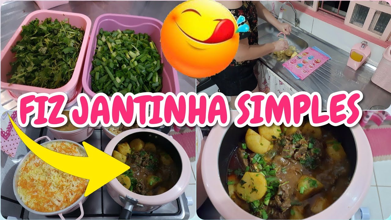 JANTINHA SIMPLES PARA MINHA FAMÍLIA /PIQUEI MEU CHEIRO VERDE # ...