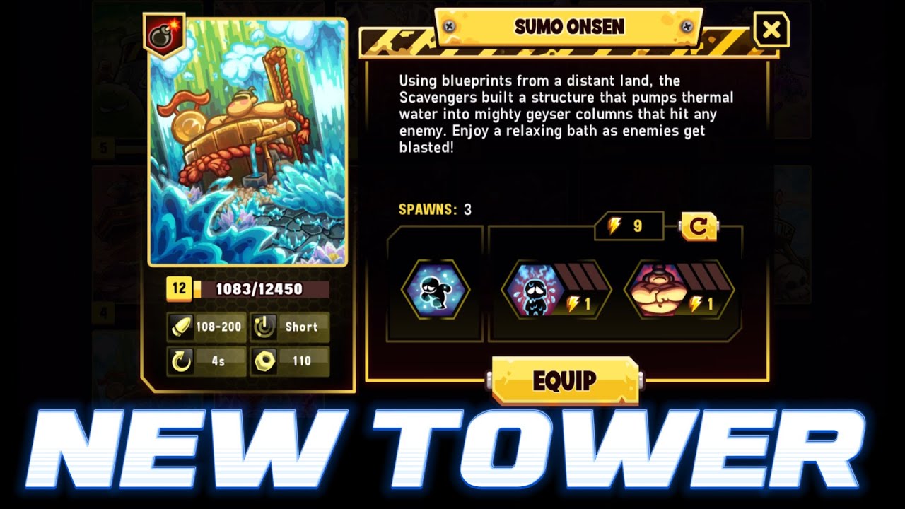 Junkworld TD - SUMO ONSEN - NEW SUMO TOWER IS OP 🫣 | Gameplay - YouTube