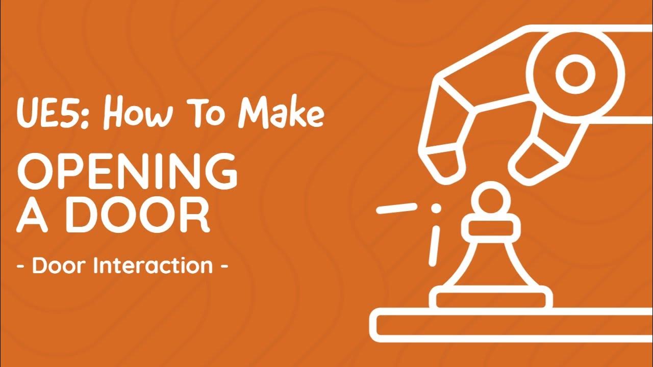 UE5 Tutorial - Opening a door (Blueprint) - YouTube