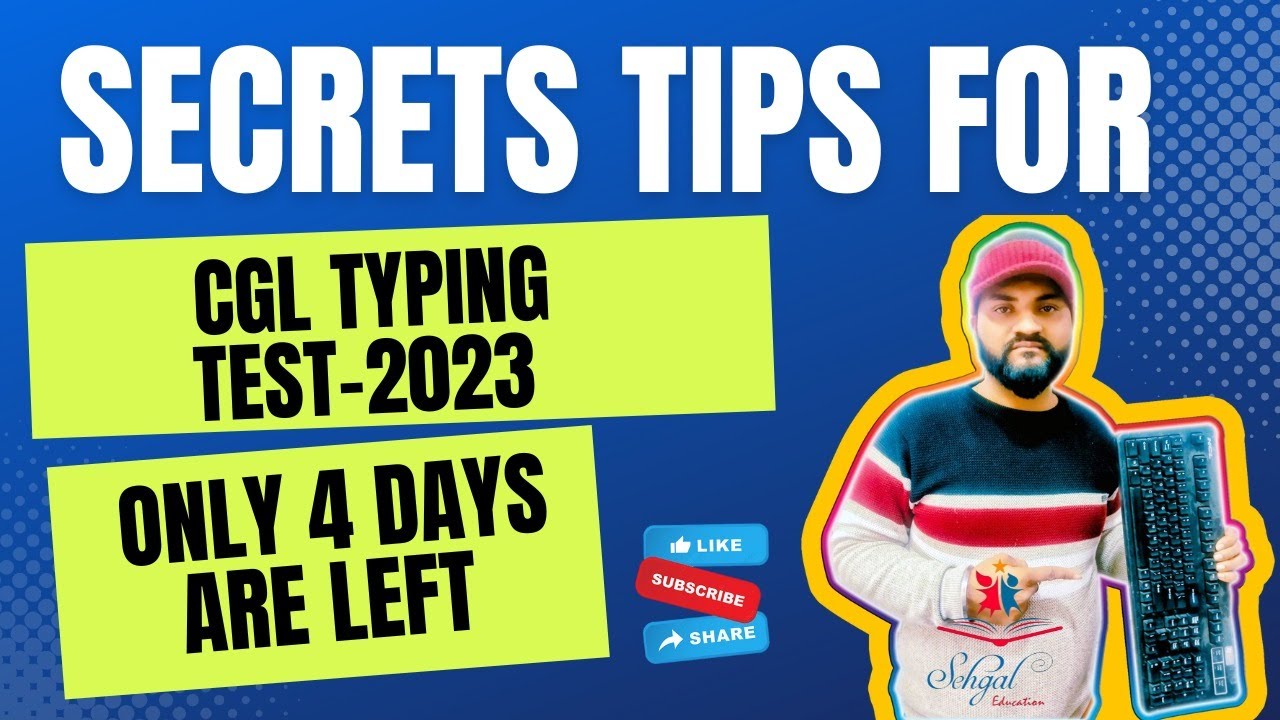 Secrets Tips For SSC CGL Typing Test I SSC CGL Typing Test 2023 I How secrets-tips-for-ssc-cgl-typing-test-i-ssc-cgl-typing-test-2023-i-how
