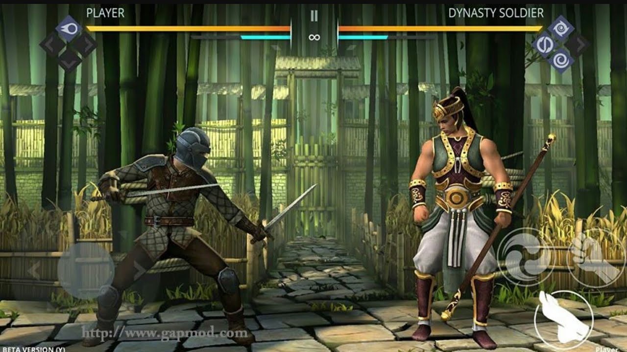 SHADOW FIGHT 3 | Fight with DYNASTY SOLDIER - Chapter 1 - YouTube