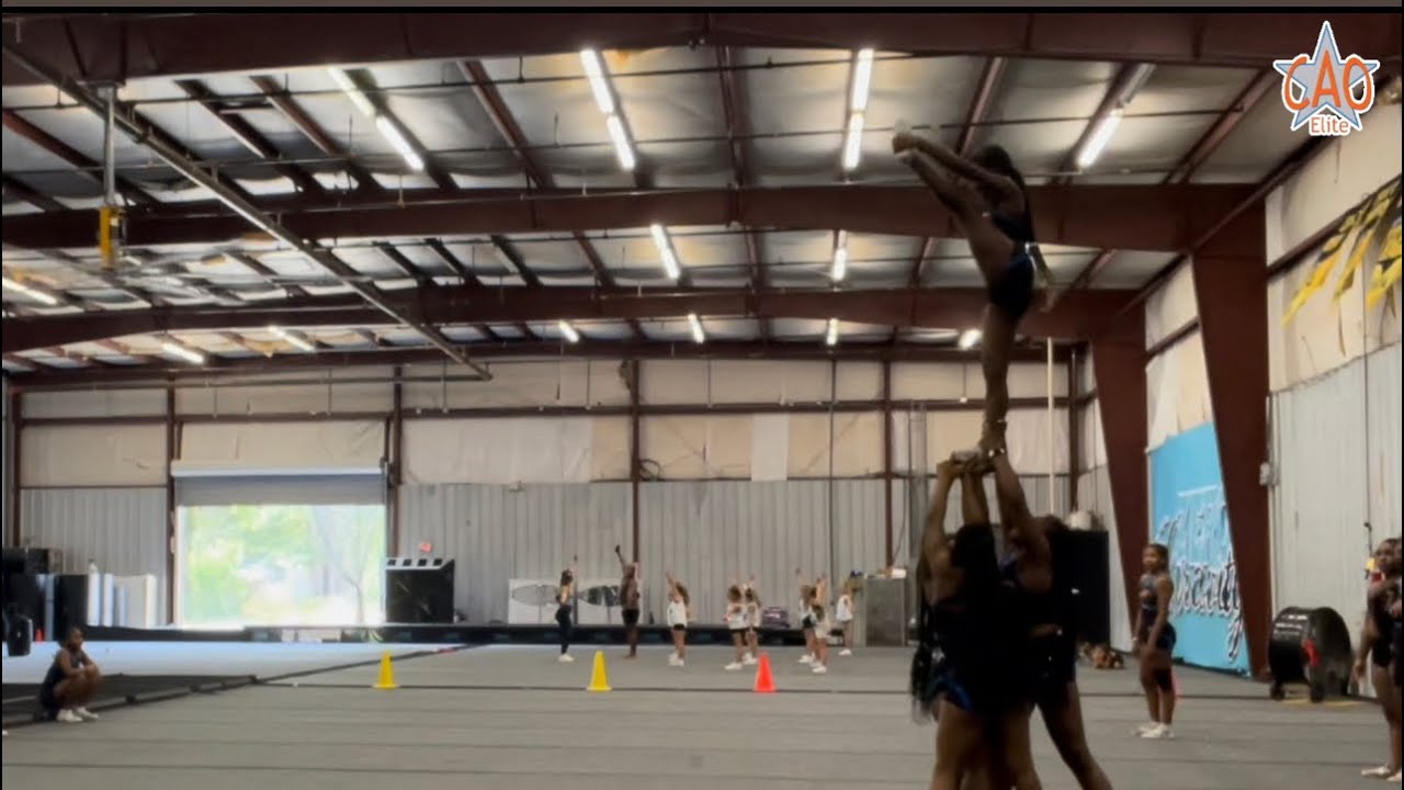 Allstar cheer practice vlog || level 6 || Team bonding - YouTube