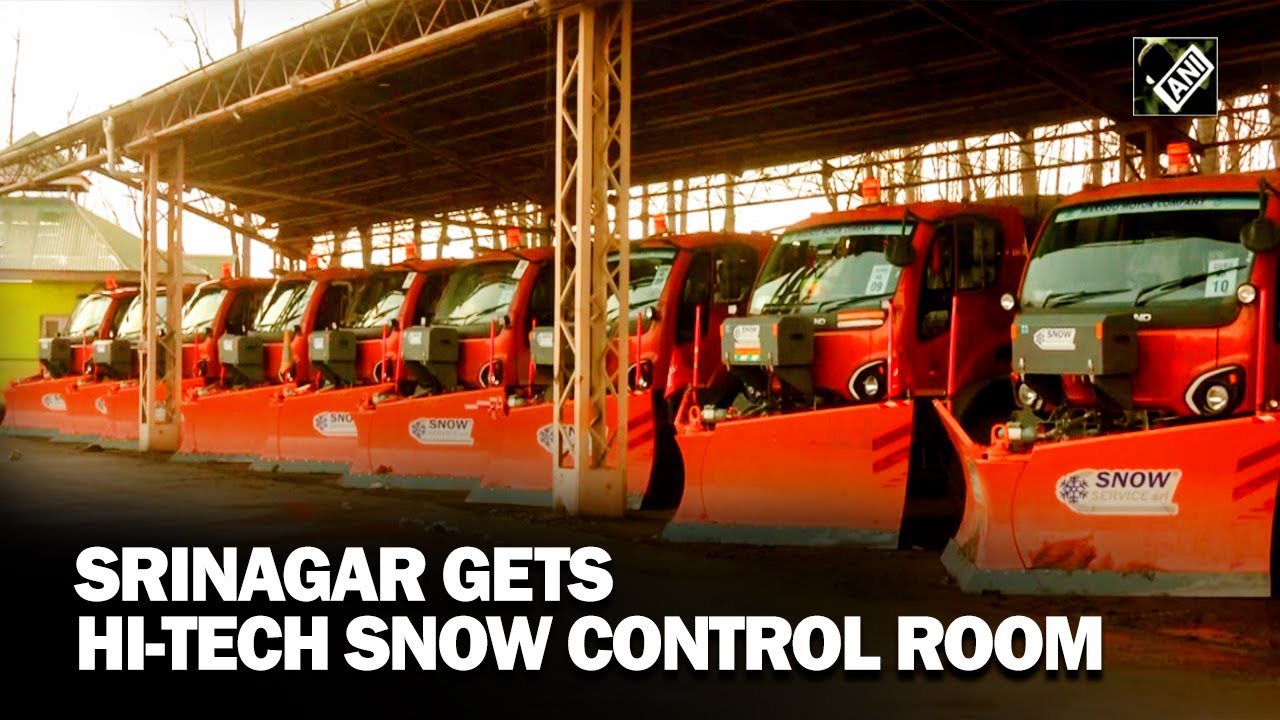 Hi-Tech snow control room established in Srinagar to tackle any ...