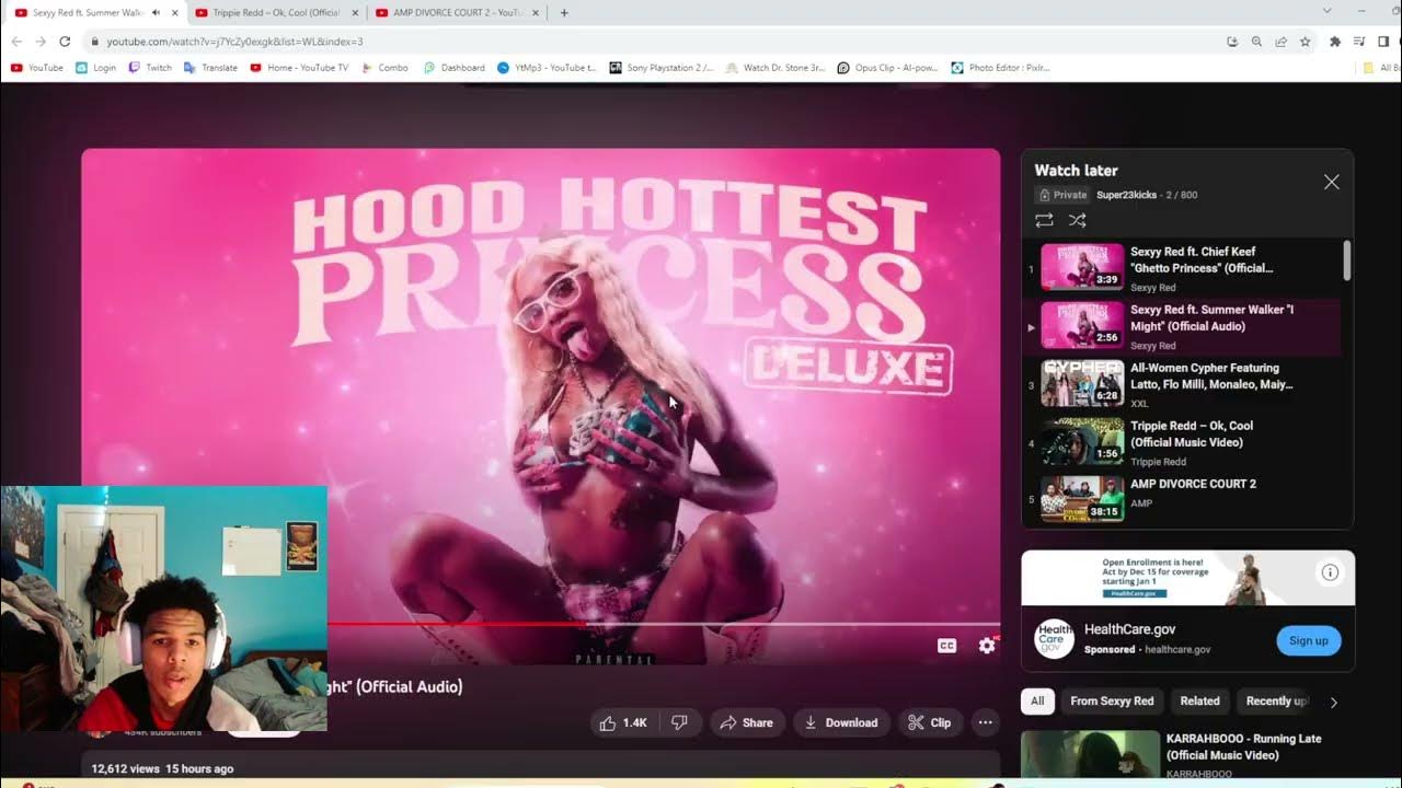 Cheif Keef And Sexy Red Sexyy Red Ft Chief Keef Ghetto Princess Official Audio Youtube
