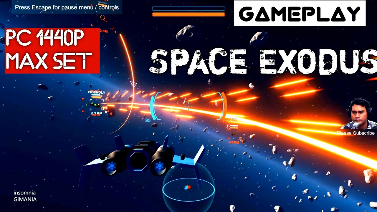 Space Exodus Gameplay PC Max Settings 1440p Test Indonesia - YouTube