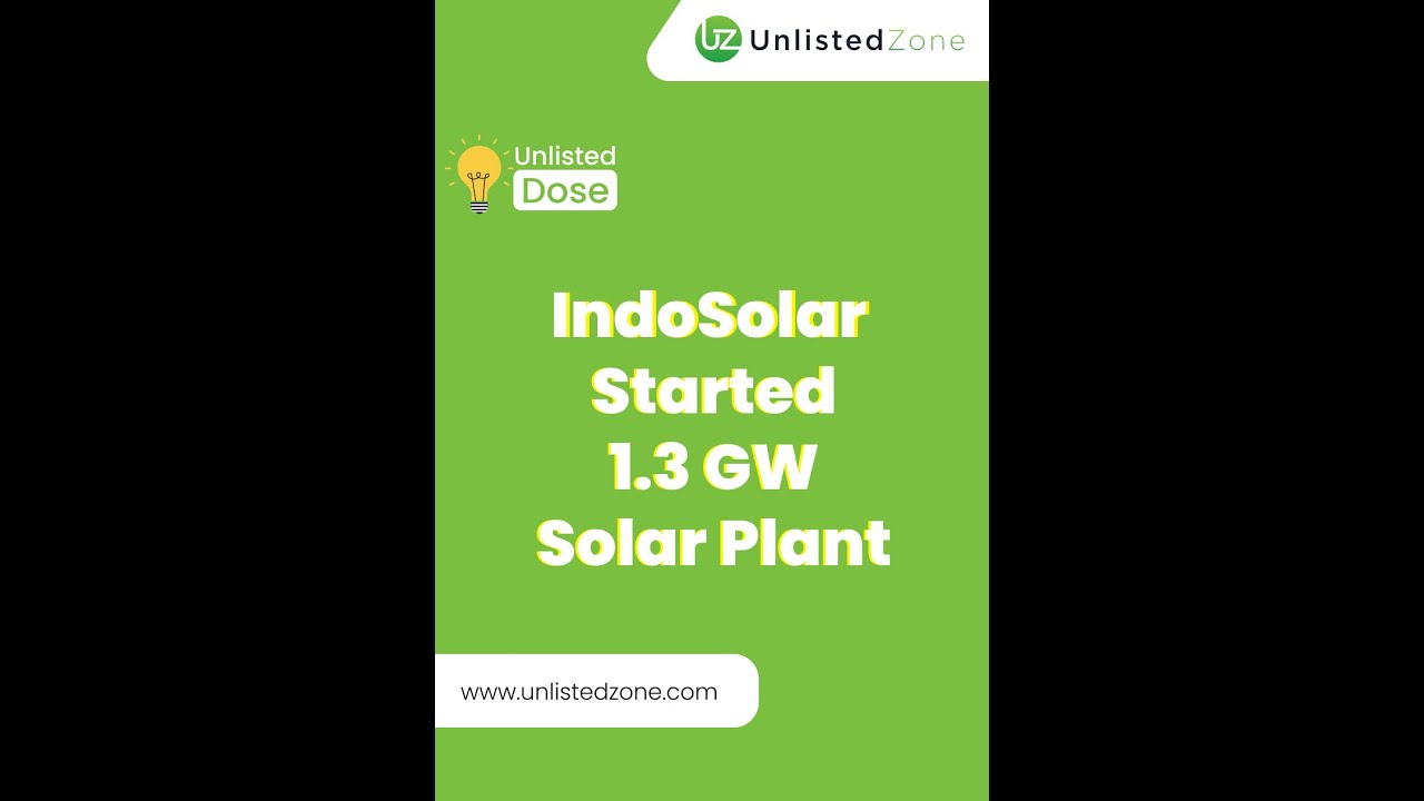 Indosolar Starts Solar Module Manufacturing - YouTube