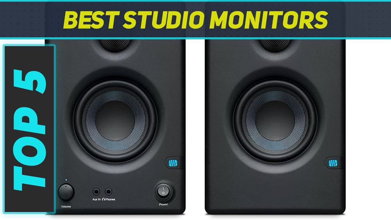 Top 5 Best Studio Monitors in 2024 - YouTube