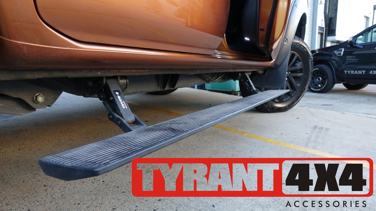 Nissan Navara NP300 2" Dobinsons Lift Kit with eBoard Retractable Power ...