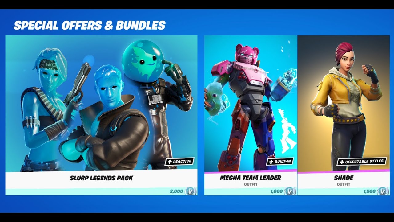 Fortnite Item Shop - Slurp Legends Pack is back - January 19th, 2022 ...