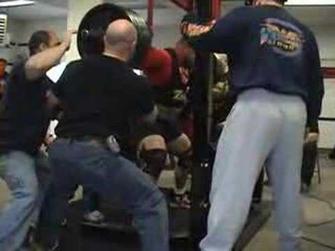 Billy Mimnaugh 855 lbs. Squat - YouTube