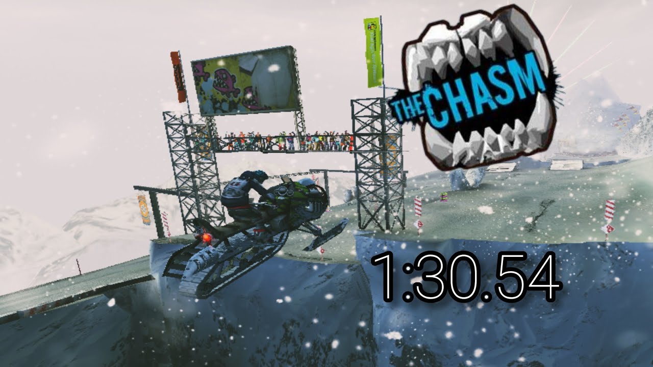 {WR} Motor Storm Arctic Edge: The Chasm (Foward) - Snowmachine (1:30.54 ...