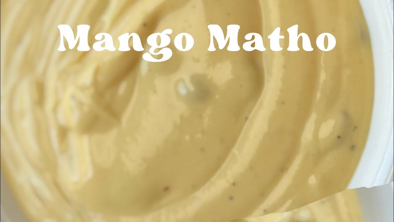 Recipe for Mango Matho| easy recipe for Mango Matho | Mango Matho ...