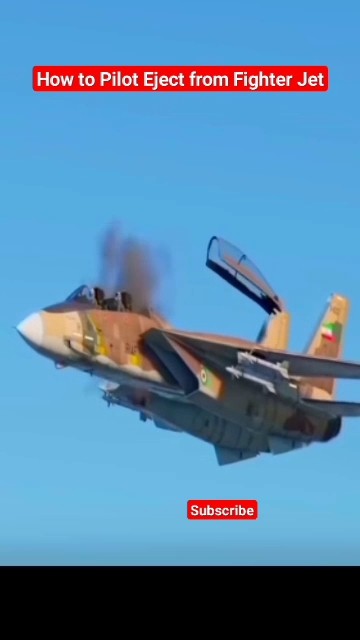 how to eject a pilot from a fighter jet #ejection #pilot #fighterjets # ...