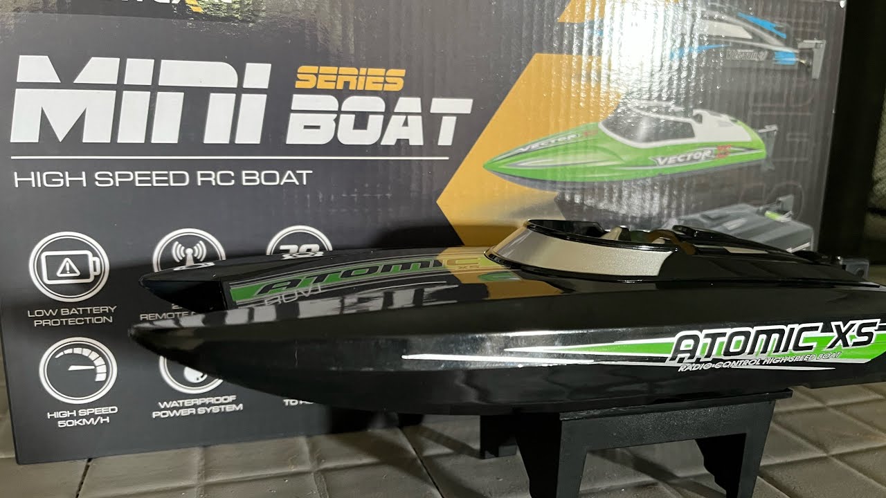Volantex RC Atomic XS Mini Boat Review | BEST RC BOAT FOR UNDER $50 ...