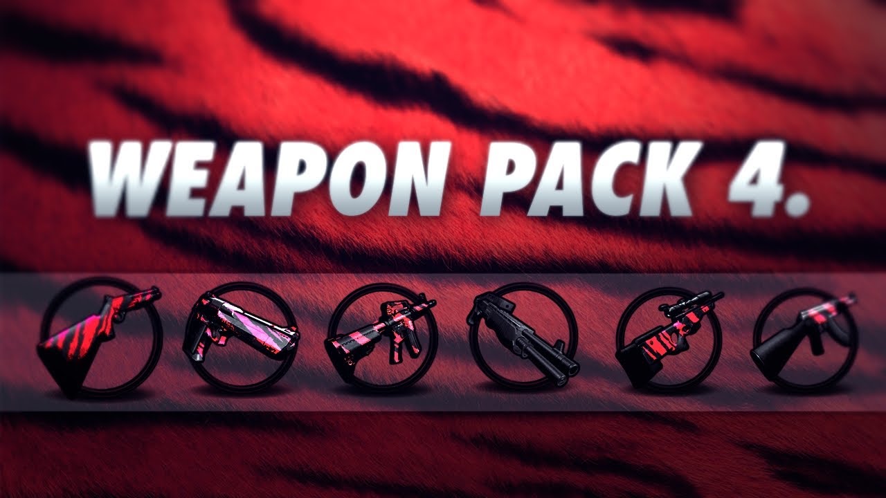 Weapon Pack SAMP 4# | Red Tigger | RevoFX - YouTube