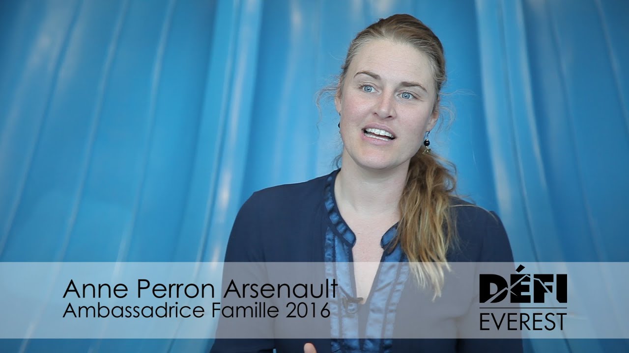 Défi Everest - Anne Perron Arsenault - YouTube