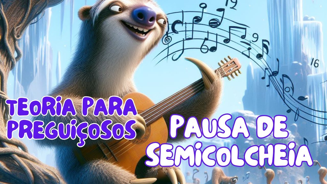 Como tocar a pausa de semicolcheia? |Aula 18 de Teoria para preguiçosos ...