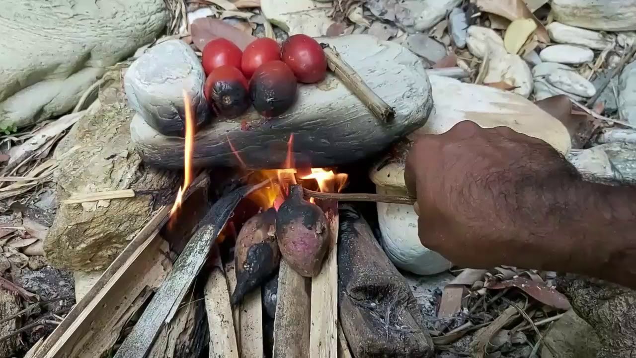 Fireside Cook Secluded Beach Trinidad. - YouTube