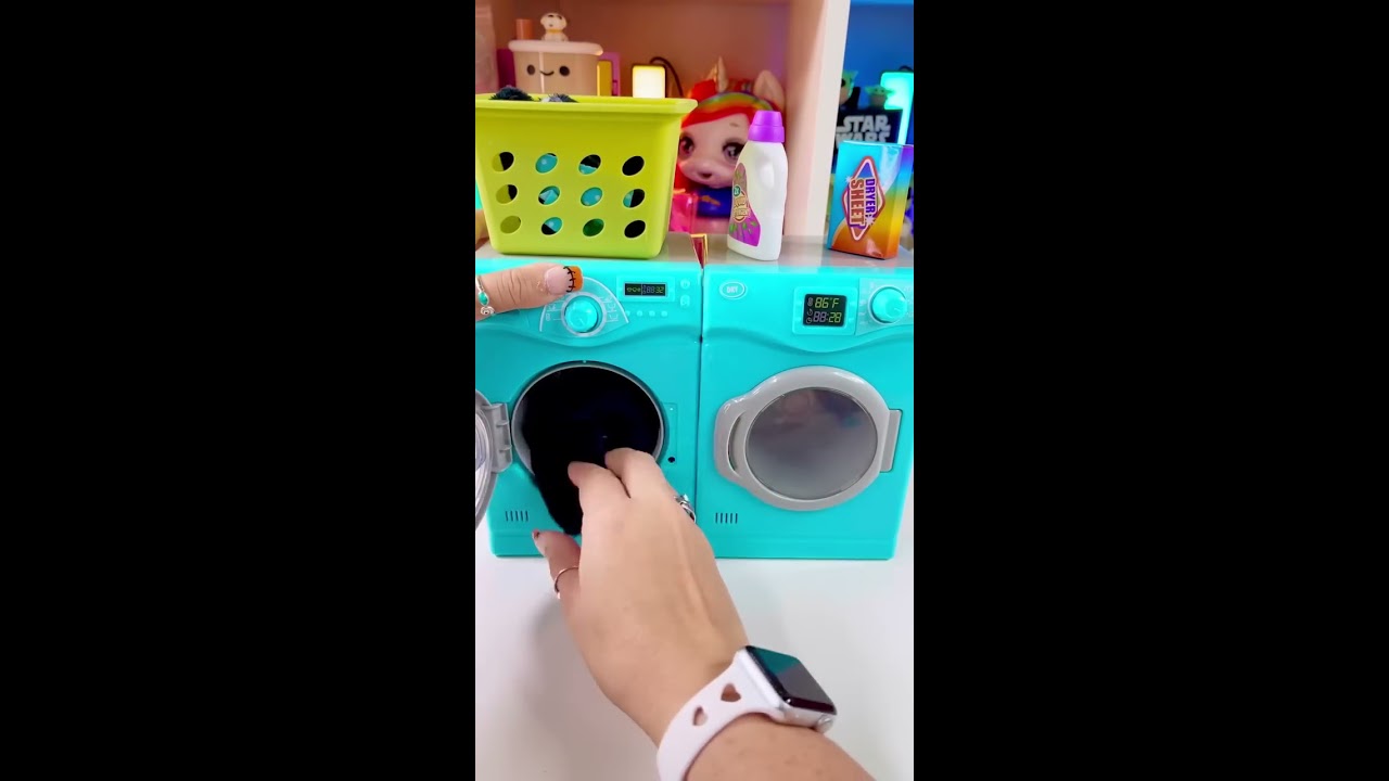 My Life As Washer and Dryer How adorable dolls asmr oddlysatisfying shorts YouTube