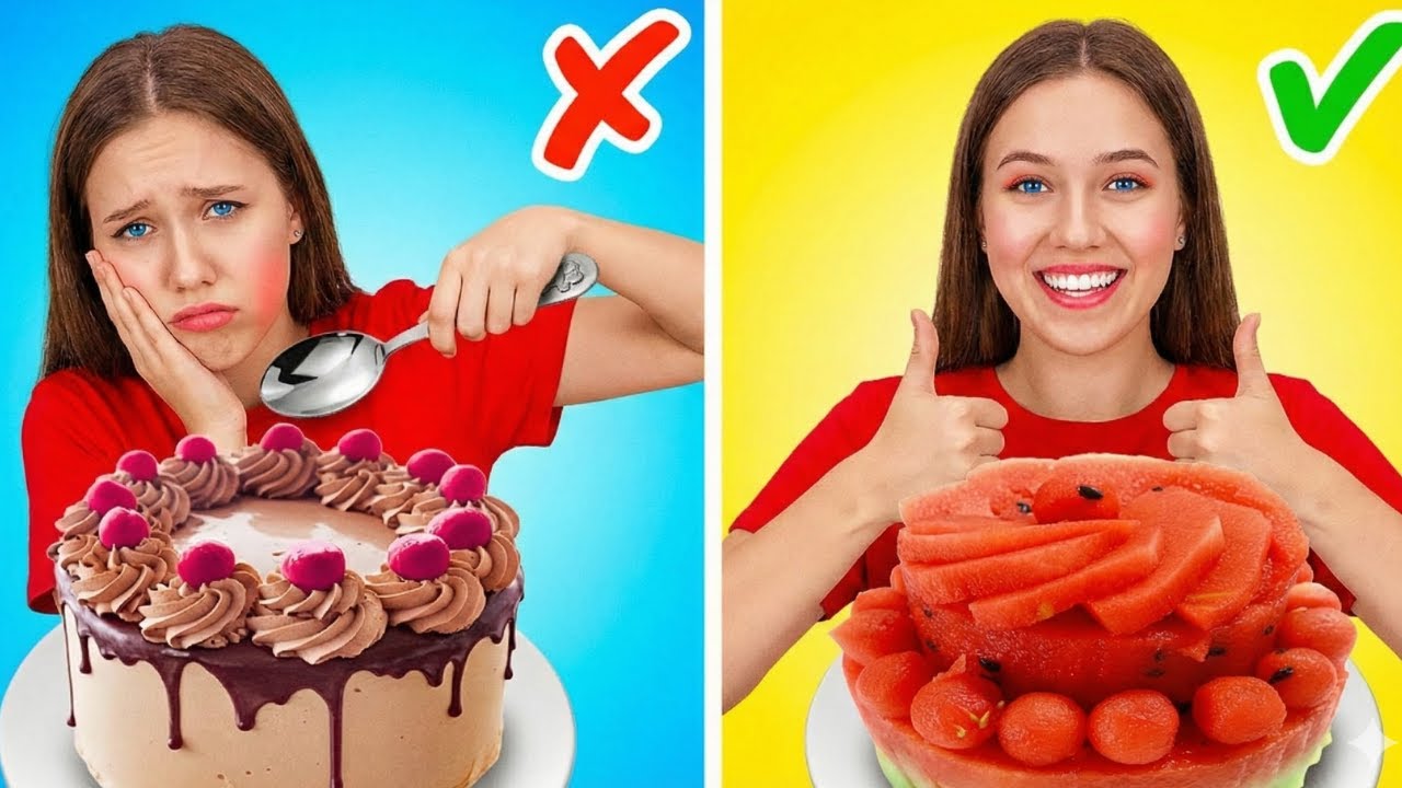 🖤 BUILDING GOTH AND RAINBOW HOUSE 🌈 Extreme Doll Room Makeover and Cute ...