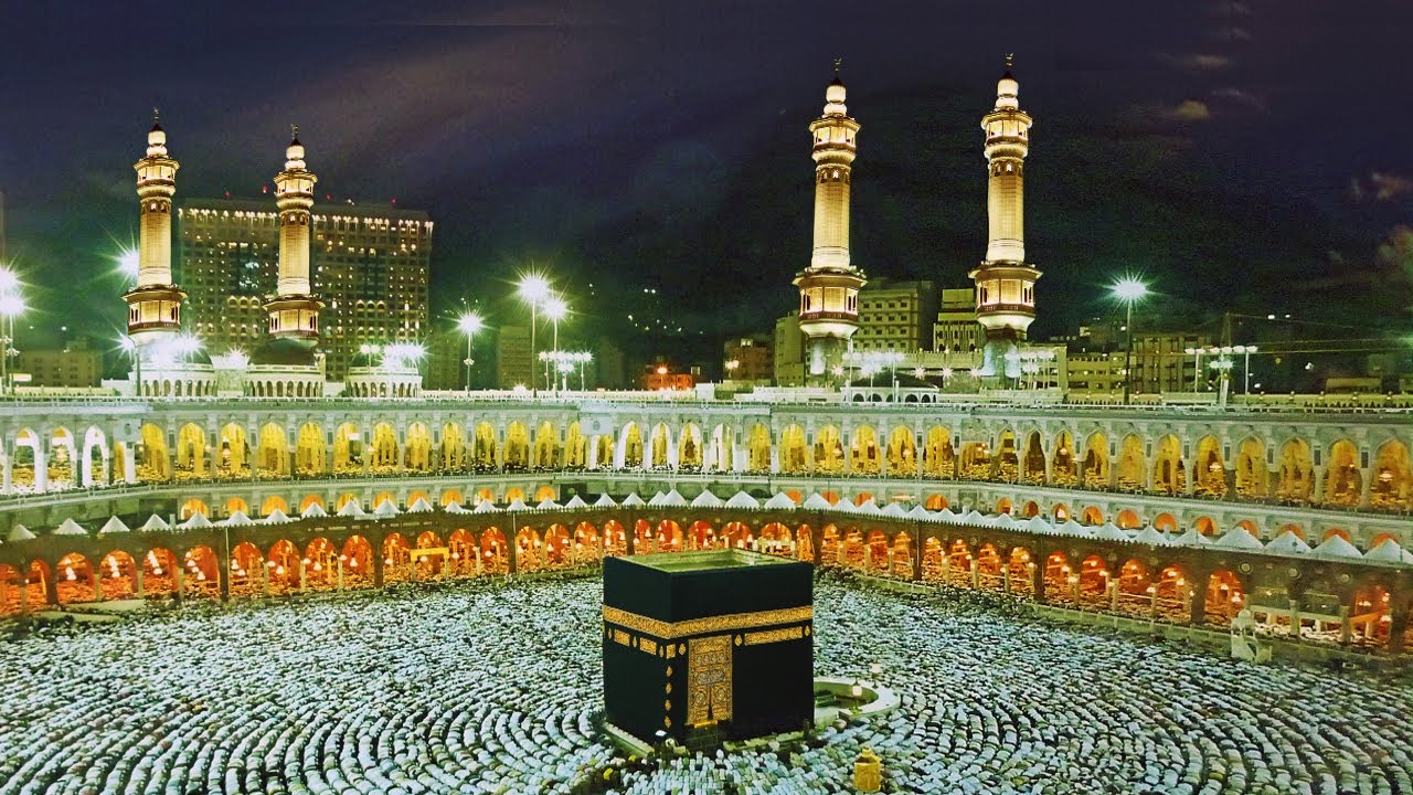 Holy KAABA | Mecca | Saudi Arabia - Middle East | No Copyright Video ...
