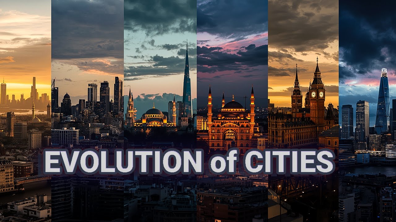 The EVOLUTION of Cities :New York ,Dubai ,Tokyo ,London and Instanbul ...