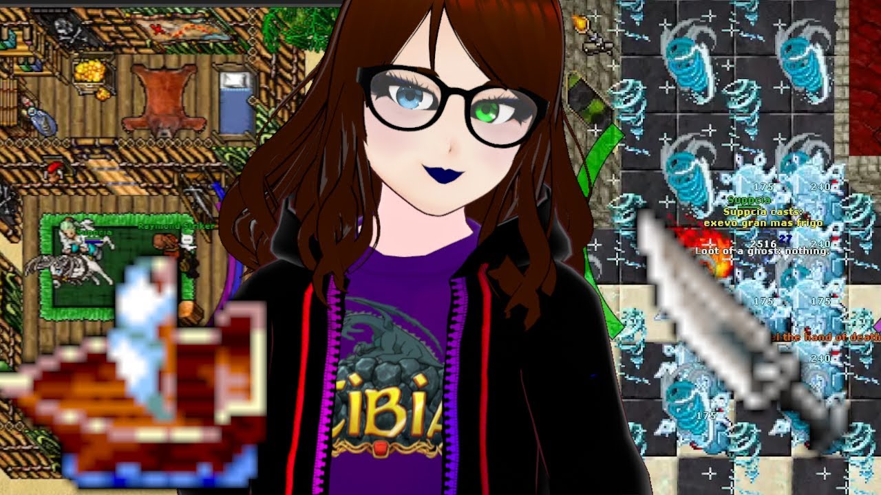 🟢Tibia Druid Addon, Meriana Island, Nargor, Thieves Guild, Rashid (środa), The New Frontier ...