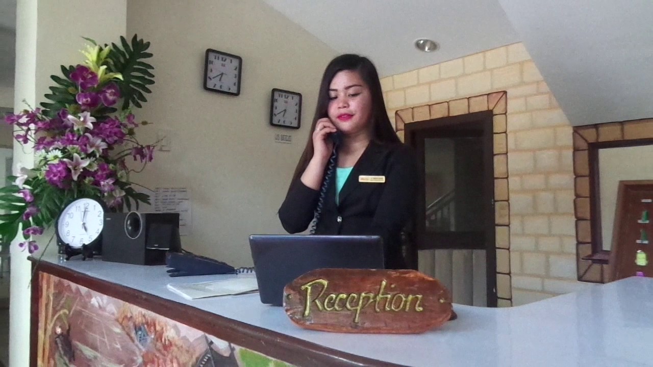 FRONT OFFICE(TELEPHONE HANDLING) - YouTube