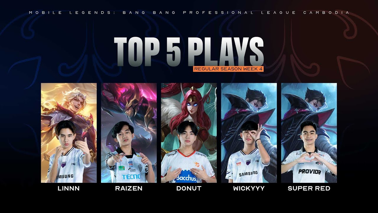 Top 5 Plays - Week 4 - YouTube