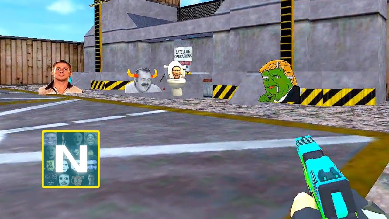 Nextbots Sandbox in Backrooms Shooter Gameplay 257 ,Sandbox Android ...