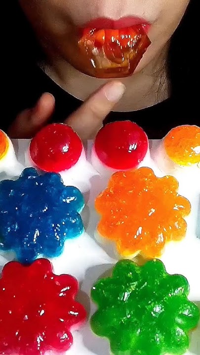 Mukbang Asmr Rainbow Jelly Party ππ―ππ‘ππππππΉπ₯ππππ₯π§π Youtube