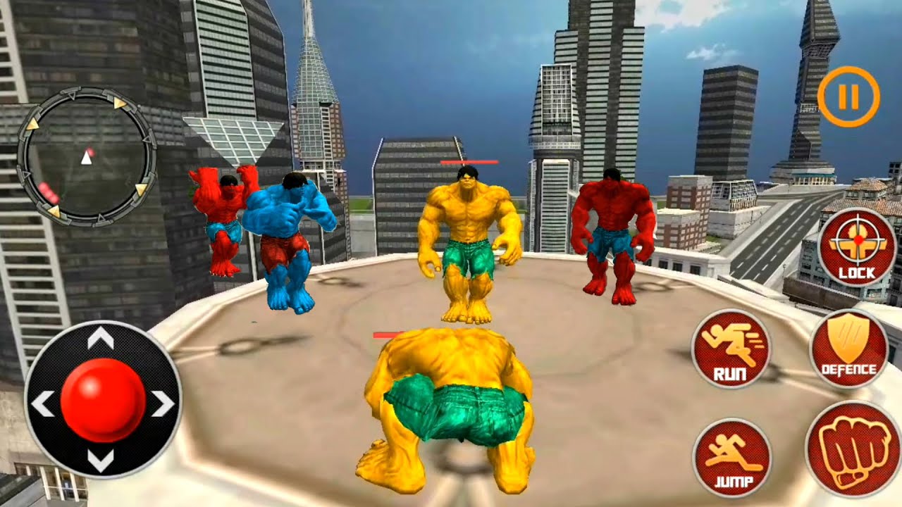 Monster Hero Vs Monster Villains & Robot | Monster Superhero Robot City ...